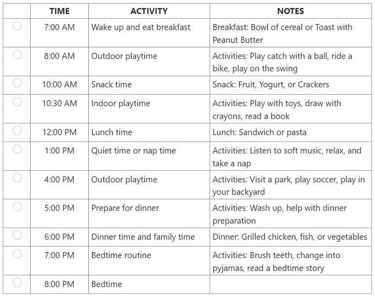 Daily Routines For Toddlers And Preschoolers Tips For Parents Daily Routines For Toddlers And Preschoolers Tips For Parents